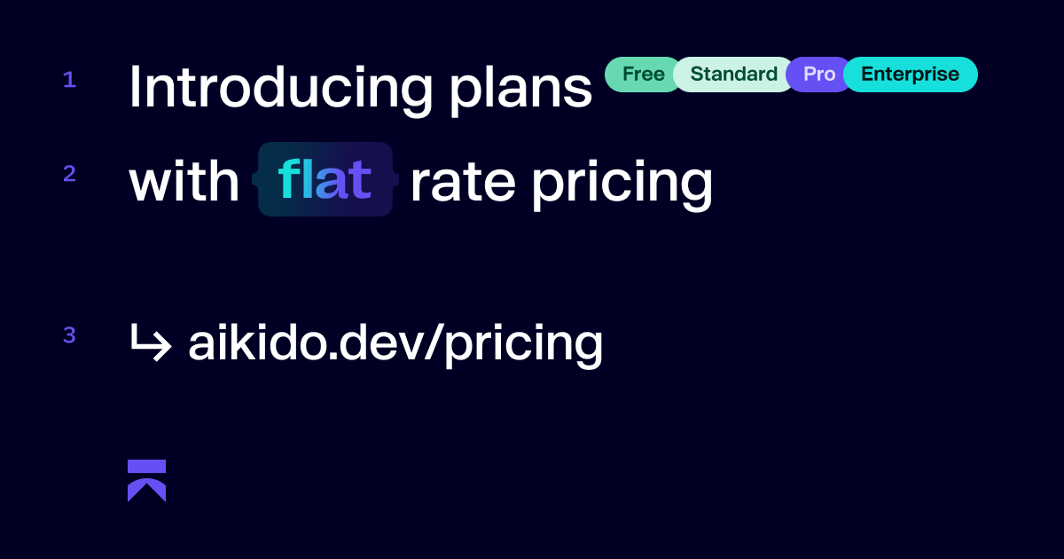 Pricing - Aikido Security